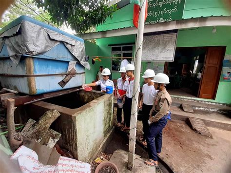 မရမ်းကုန်းမြို့နယ်တွင် သွေးလွန်တုပ်ကွေးရောဂါကြိုတင်ကာကွယ်ရေးအတွက် ဖုံး