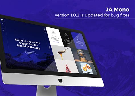 ja mono version 1 0 2 is updated for bug fixes joomlart