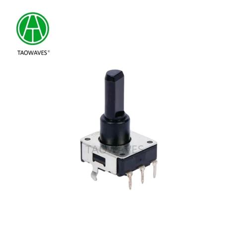 15mm Incremental Rotary Encoder Plastic Shaft 12 24 Pulses Volume Control Encoder And Rotary