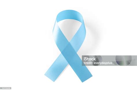 흰색 배경에 분리된 파란 리본 세계 당뇨병의 날 전립선암 인식의 달 0명에 대한 스톡 사진 및 기타 이미지 0명 11월