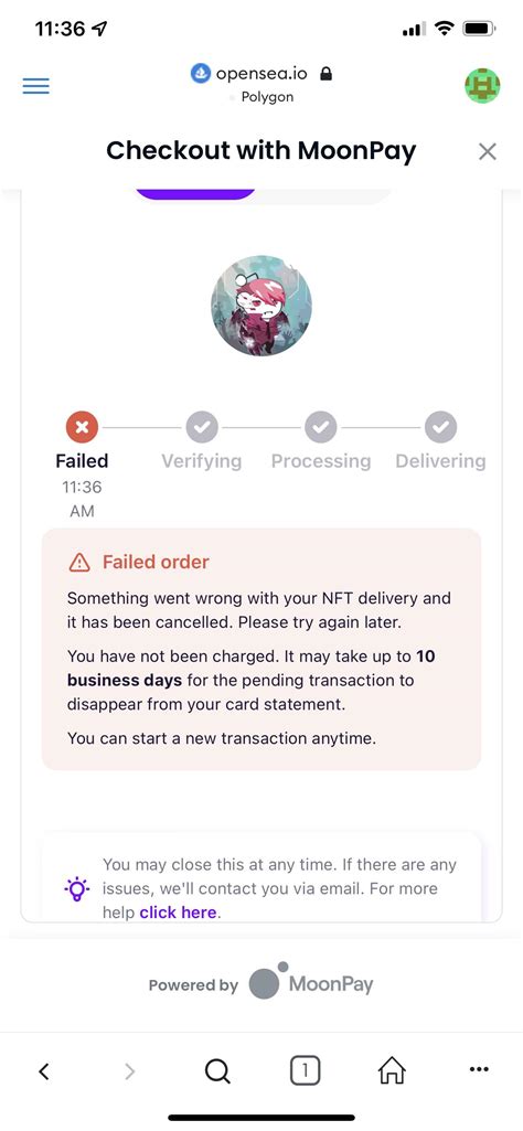 failed twice never had this issue before anyone else r avatartrading