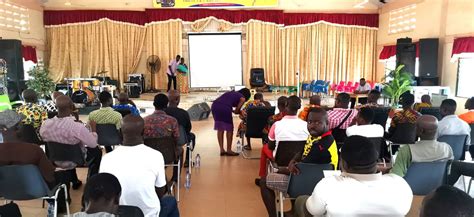 Groundbreaking For The Construction Of A 6 Unit Classroom Block With