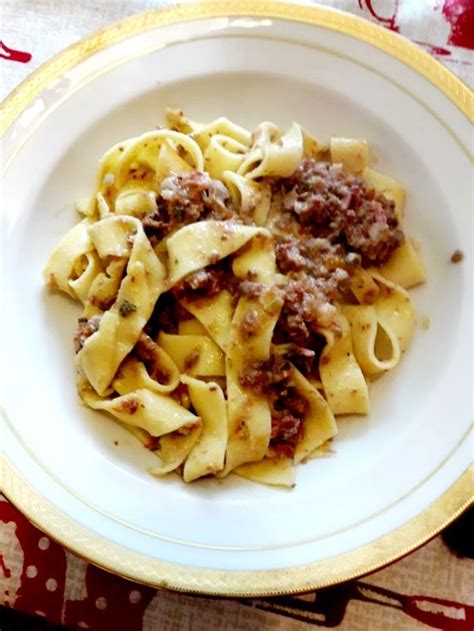 Pappardelle al ragù di cinghiale DELIZIE IN PENTOLA