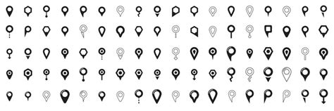 Geo Location Pin Icon Royalty Free Vector Image