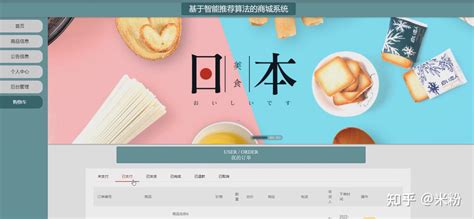 基于python的智能推荐算法的商城系统在线购物系统在线商城 知乎