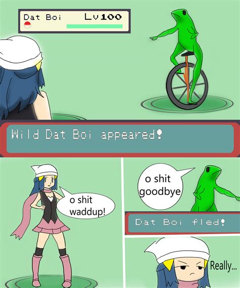 Dat Boi Meme By Haxgodjet On Deviantart