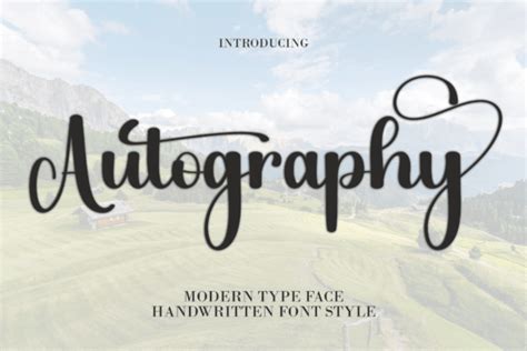 Autography Font By Creatype Designer · Creative Fabrica
