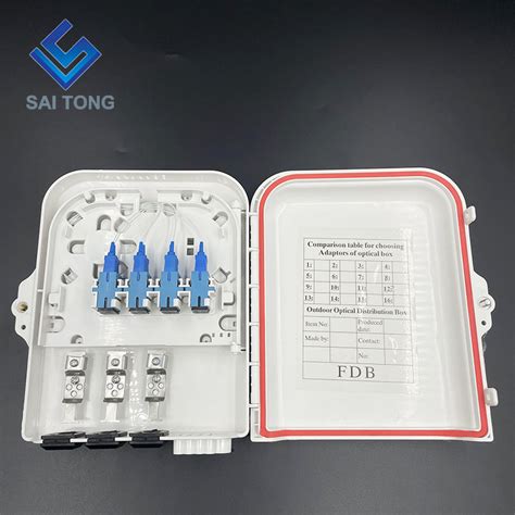 Custom Factory Supply Core Ftth Box Plc Splitter Optical Distribution Box Port NAP For