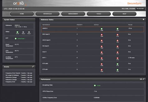 Vicom Orolia Securesync Time Frequency Reference System