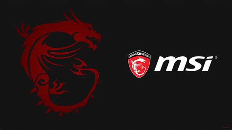 Msi Dragon Logo Wallpaper