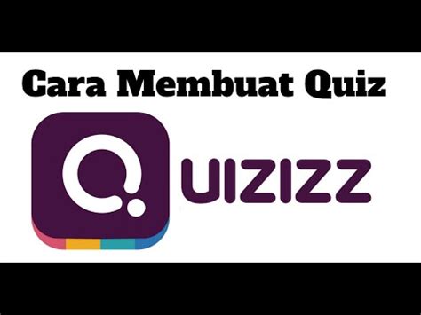 Cara Membuat Quiz Di Quiziz Full Tutorial YouTube