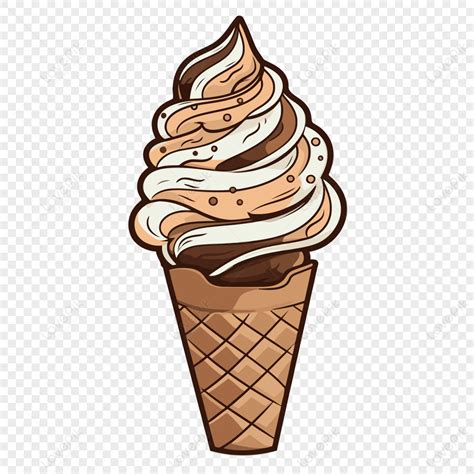 인쇄 가능한 아이스크림 콘 클립 아트 아이스크림 콘 Cf 벡터 만화 Png 일러스트 무료 다운로드 Lovepik