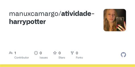 Github Manuxcamargo Atividade Harrypotter