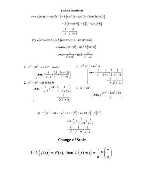 Laplace Transform Pdf