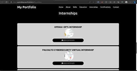 GitHub Gopimalkapurapu My Portfolio