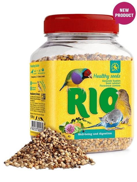 RIO Healthy seeds mix (Полезные семена) in 2024 | Healthy seeds, Dog ...