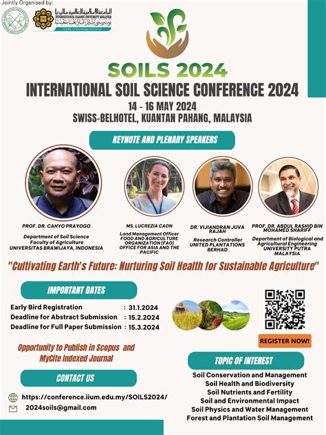 Soils 2023 International Soil Science Conference 2024