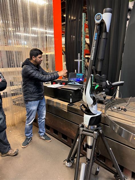 Cameron Birch On Linkedin Absolutearm Manufacturing Qualitycontrol Portablecmm Scanner
