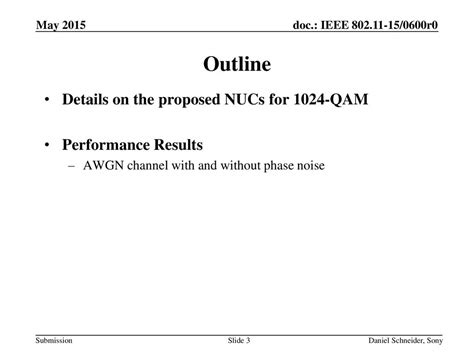 Non Uniform Constellations For 1024 Qam Ppt Download