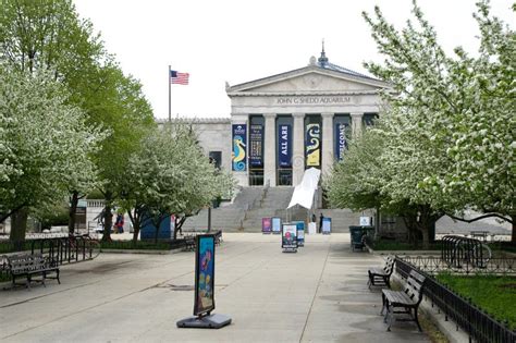 Chicago United States 12 May 2018 Entrance To The Field Museum Of