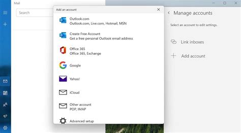 Cómo agregar varias cuentas de correo electrónico en Windows