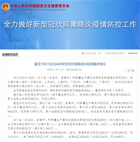 国家卫健委：昨日新增25例确诊病例，均为境外输入病例