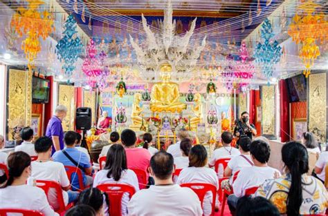 วัดธรรมปัญญา จัดพิธีสวดเสริมสิริมงคล ขอพรหลวงพ่อเสาร์ 5 ทุกวันเสาร์