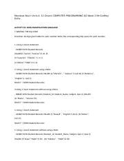 MENDOZA KEVIN VORIS ORACLE COMPROG ACTIVITY 1 Q2 WEEK 2 Docx Mendoza