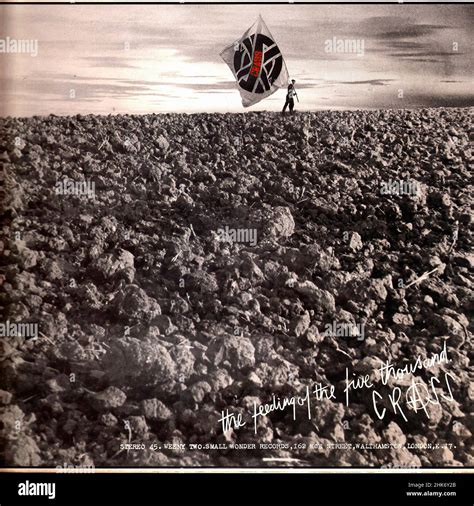 Vintage Vinyl Record Cover Crass The Feeding Of Five Thousand Uk