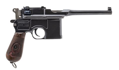 Red 9 Broomhandle Mauser C96 Pr70219 Collectors Firearms