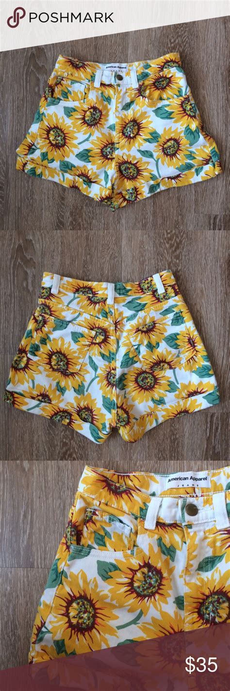 American Apparel Sunflower 🌻 High Waisted Jeans American Apparel