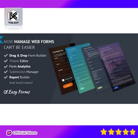 Jual Source Code Aplikasi Easy Forms Advanced Form Builder And Manager