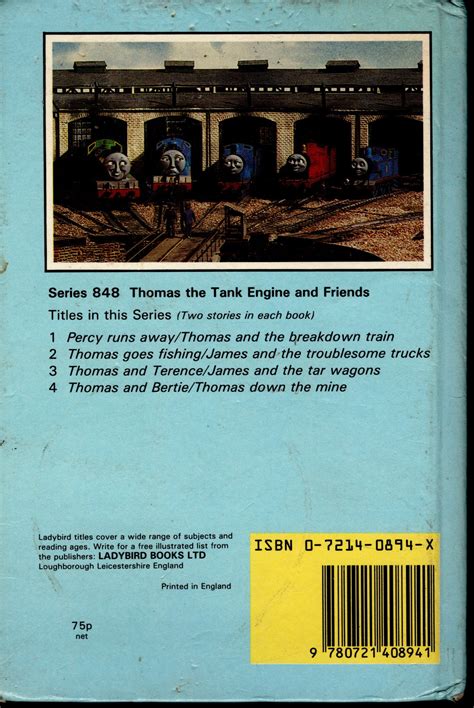 The Ladybird Book Series Thomas And Terence James And The Tar