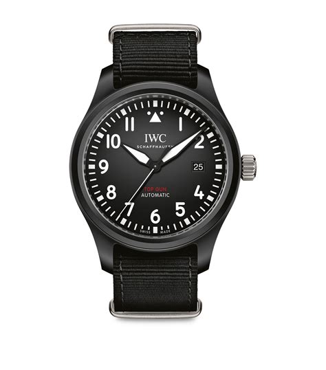 Iwc Schaffhausen Ceramic Pilots Automatic Top Gun Watch 41mm Harrods Us