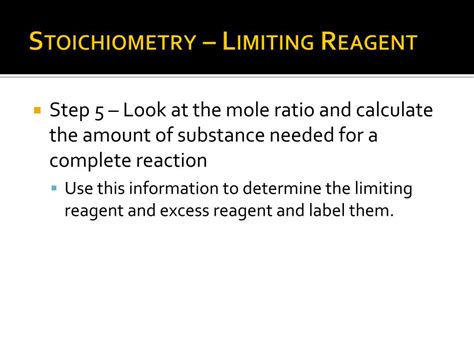 PPT Stoichiometry PowerPoint Presentation Free Download ID 2012300