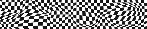 Premium Vector Distorted Chessboard Background Checkered Optical