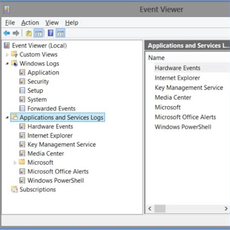 Application Event Viewer Download Scientific Diagram