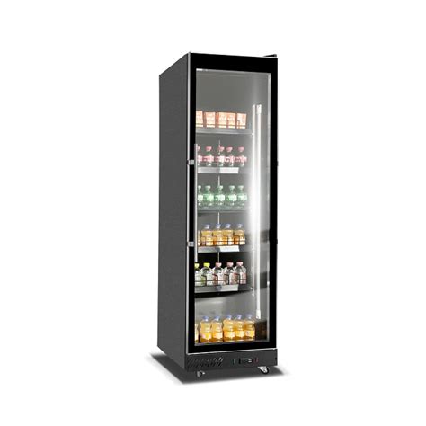 Convenience Store Multideck Drink Showcase Upright Cooler Single Glass
