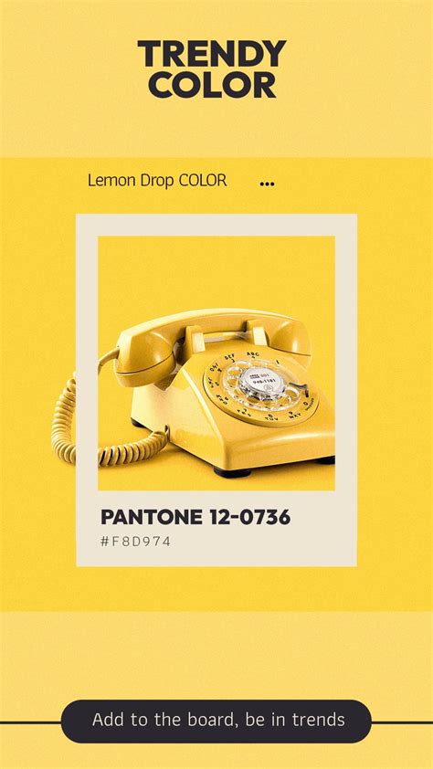 Lemon Drop Pantone Color Trendy Summer Color Aesthetic Trends In 2024 Color Palette Color