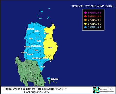 ArielrojasPH FloritaPHTropical Cyclone Wind Signal No 2 Now Up Over