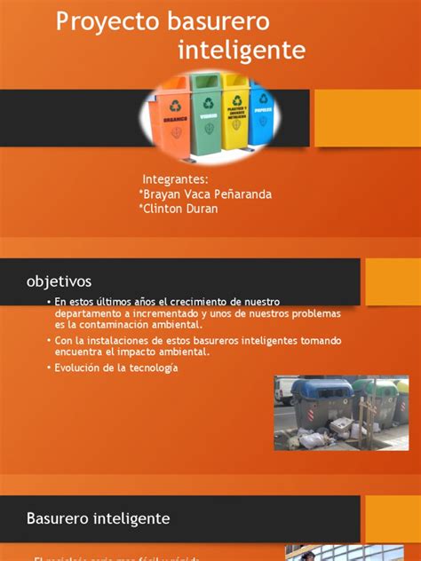Proyecto Basurero Inteligente Pdf