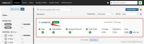 代码质量管理平台 Sonarqube 社区版搭建及 C 代码分析sonarqube社区版 Csdn博客