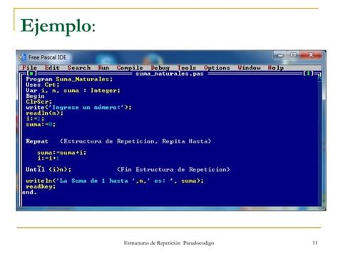 Estructura Pseudocodigo PPT