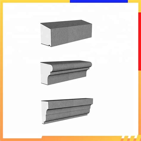 Lightweight Coping Standard Pattern Concrete Coping Window Coping