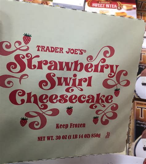Trader Joe S Strawberry Cheesecake Frozen Swirl Trader Joe S Reviews
