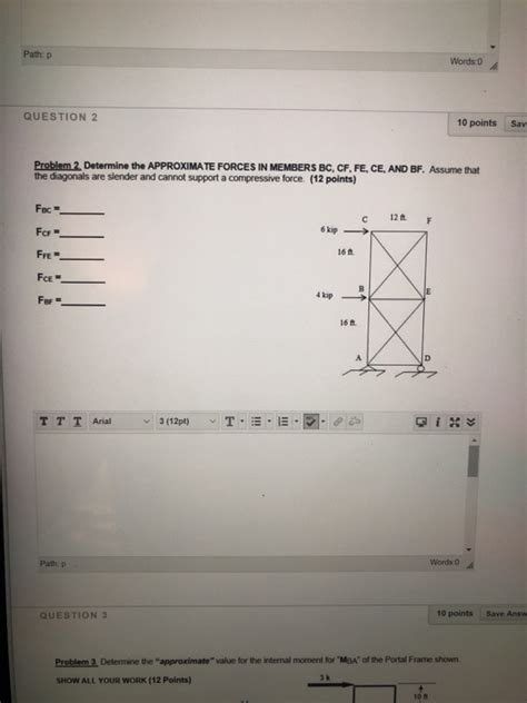 solved path p words 0 question 2 10 points sav problem 2