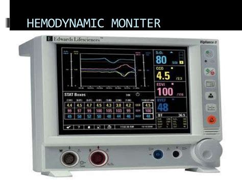 Hemodynamic Monitoring Ppt