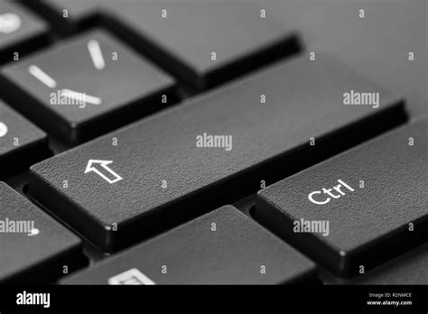 Keyboard Closeup Shift And Ctrl Keys Technology Background Stock Photo Alamy