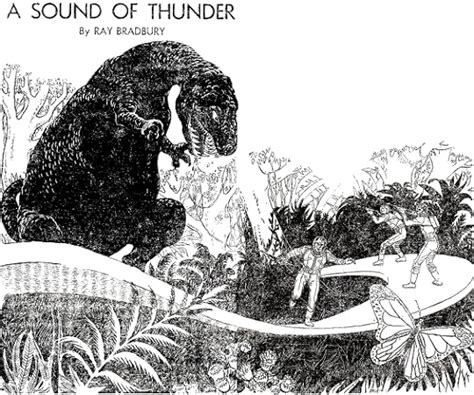A Sound Of Thunder By Ray Bradbury Goodreads