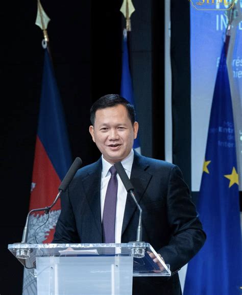 សម្ដេច ធិបតី ហ៊ុន ម៉ាណែត ចូលរួមវេទិកាធុរកិច្ចអឺរ៉ុប កម្ពុជា ដែលសម្របសម្រួល